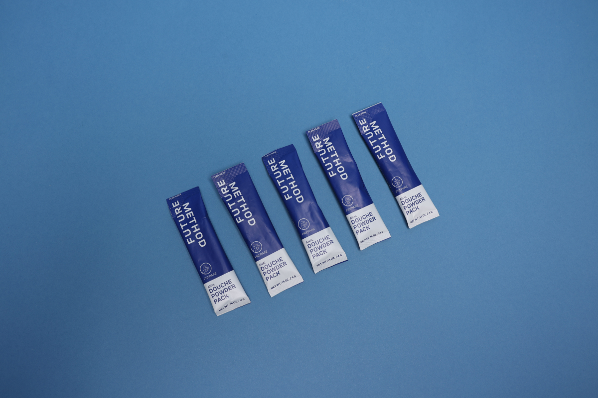 Anal Douche Powder Packs - Travel Douche Kit | Future Method